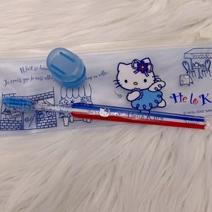 Sanrio | Bath & Body | Vintage Sanrio Hello Kitty Blue Angel Toothbrush ...
